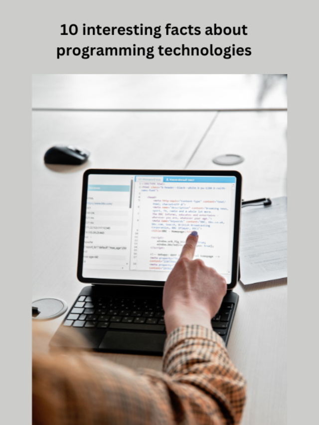 10 interesting facts about programming technologies 10 interesting facts about programming technologies
